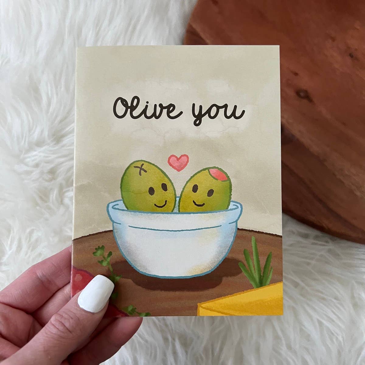 "Olive You" Card – Lemon Terrace Florals